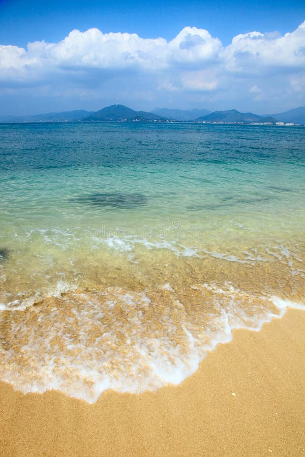 Sea and beach stock image. Image of coast, summer, light - 23356073