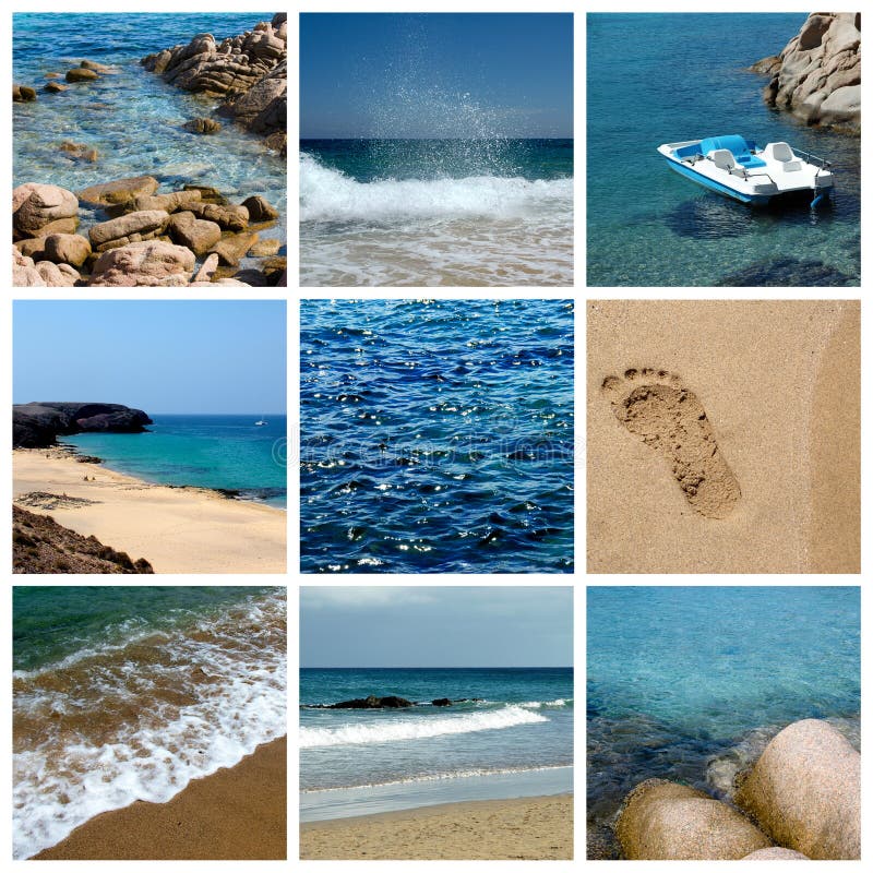 69+ Beach collage Free Stock Photos - StockFreeImages