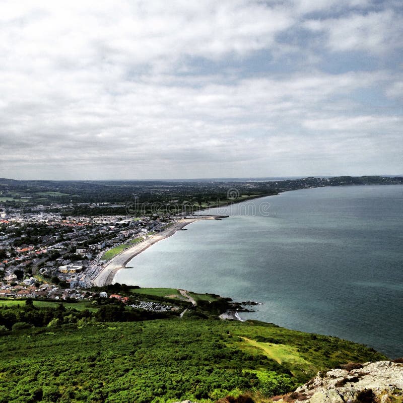 Sea and beach in Dublin stock image. Image of dublin - 50558553