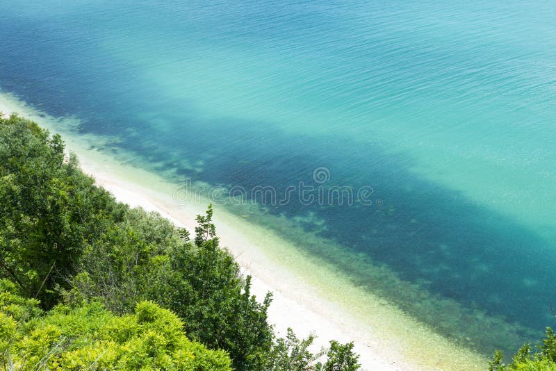 Sea Beach Line stock image. Image of vacation, line, beautiful - 95198523