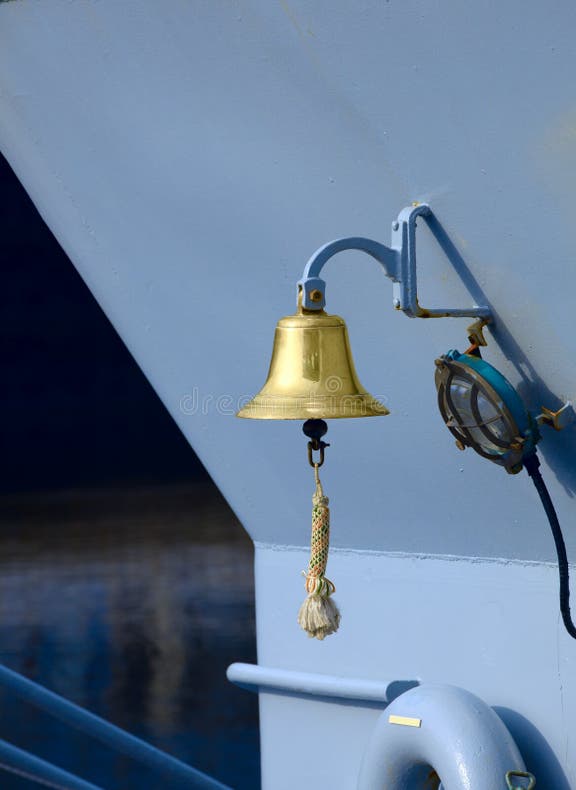 Sea bell stock image. Image of sunny, travel, brass, navy - 26888855