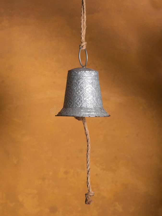 Sea Bell on a Solid Yellow Background. Stock Photo - Image of ...