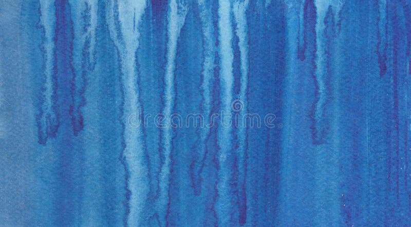 Sea Blue Watercolor Flow for Design Page. Stock Photo - Image of ...
