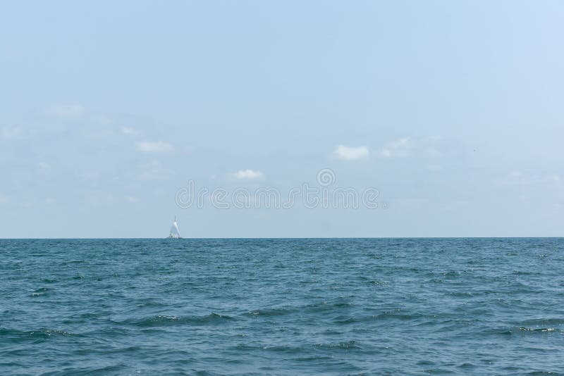 Sea and boat stock photo. Image of climate, horizontal - 50460940