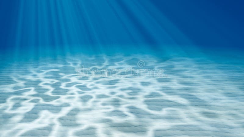 Sea bottom stock illustration. Illustration of light - 60851200