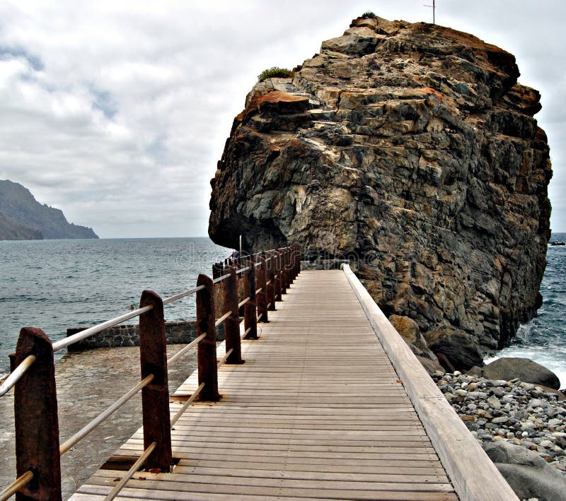 Sea bridge stock photo. Image of river, transparent, landscape - 16034580