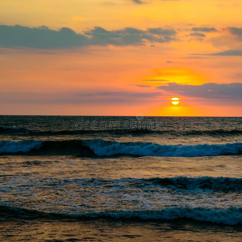 Bright Sunrise in Retro Filter Stock Image - Image of fashioned, yellow ...