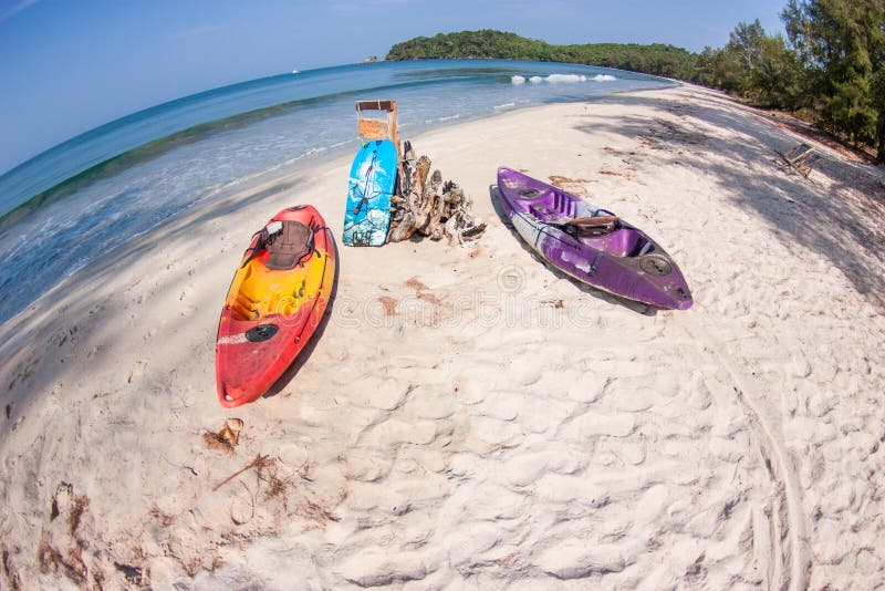 Sea Canoe stock image. Image of activity, paddle, nature - 31896569