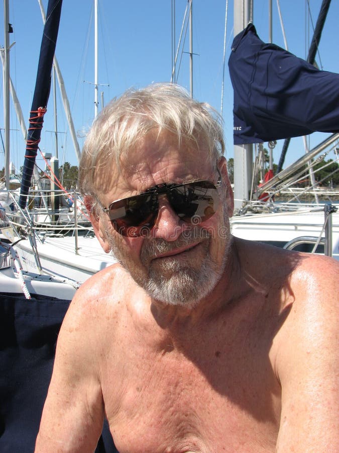 Sea captain at rest stock image. Image of boat, captain - 4346615