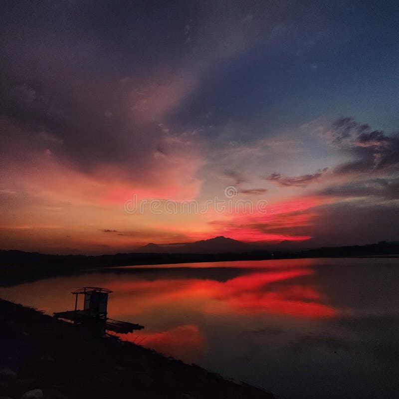 The Sea Changes Color, but the Sea Does Not Change. Stock Photo - Image ...