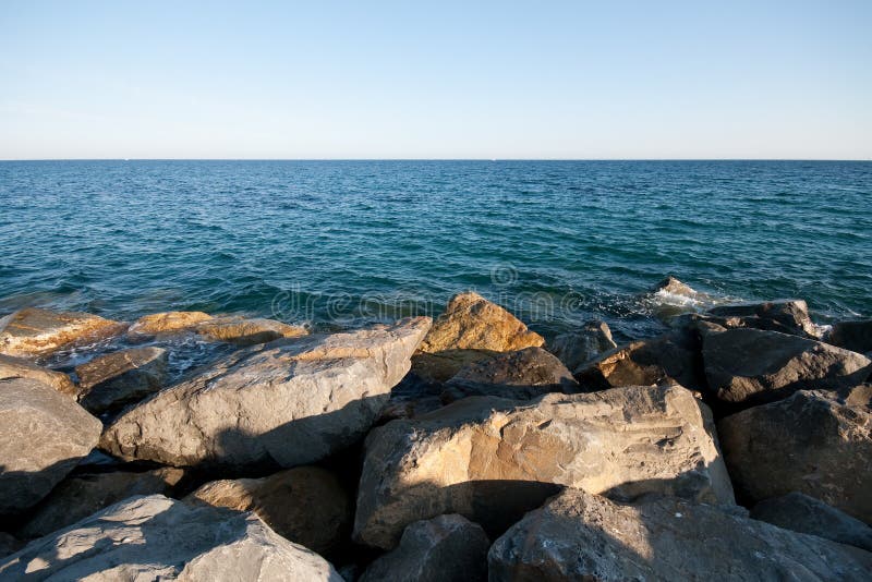 Sea cliff stock photo. Image of rocks, cliffs, wave, water - 11460456