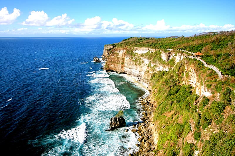 Sea and Cliff stock image. Image of holiday, sight, shore - 5647059