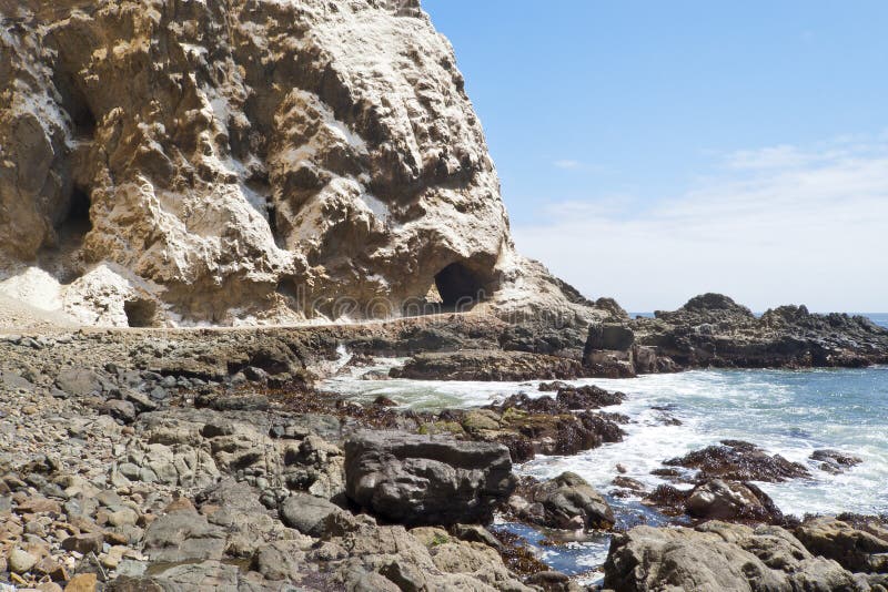 Sea cliffs stock photo. Image of pacific, stony, coast - 19805540