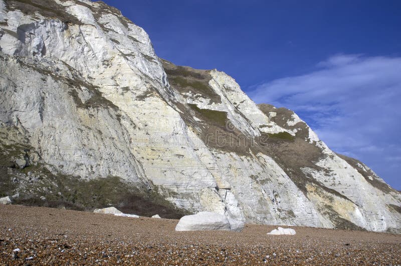Sea cliffs stock photo. Image of clouds, scenics, dover - 2196618