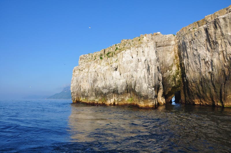 Sea cliffs stock photo. Image of sheer, shore, geologic - 9862826