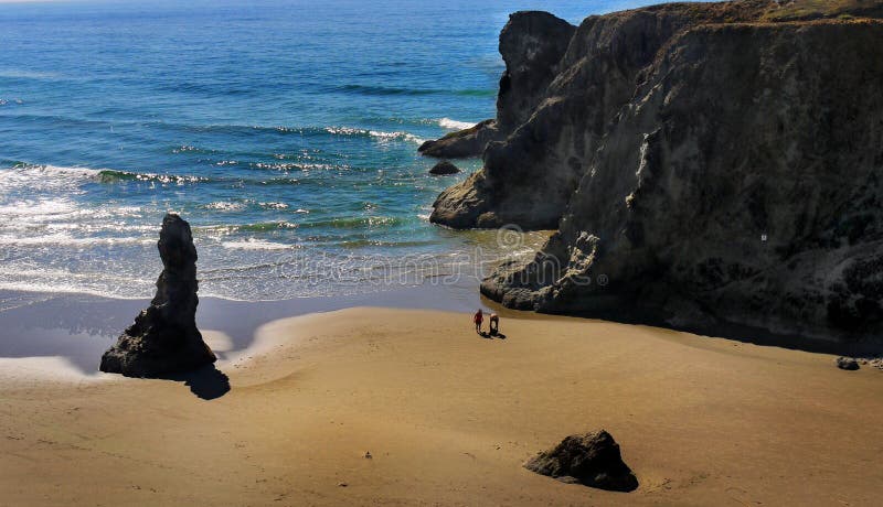 Pacific Coast Oregon, Sea Cliffs Stock Photo - Image of seas, landscape ...