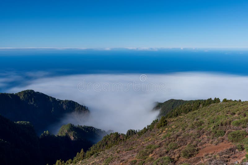 Sea of Clouds Top View Long Exposure Stock Image - Image of tune, owner ...