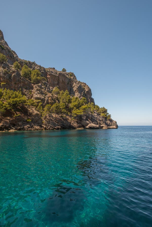 Sea at Coast of Mallorca Balearic Islands Stock Photo - Image of cape ...