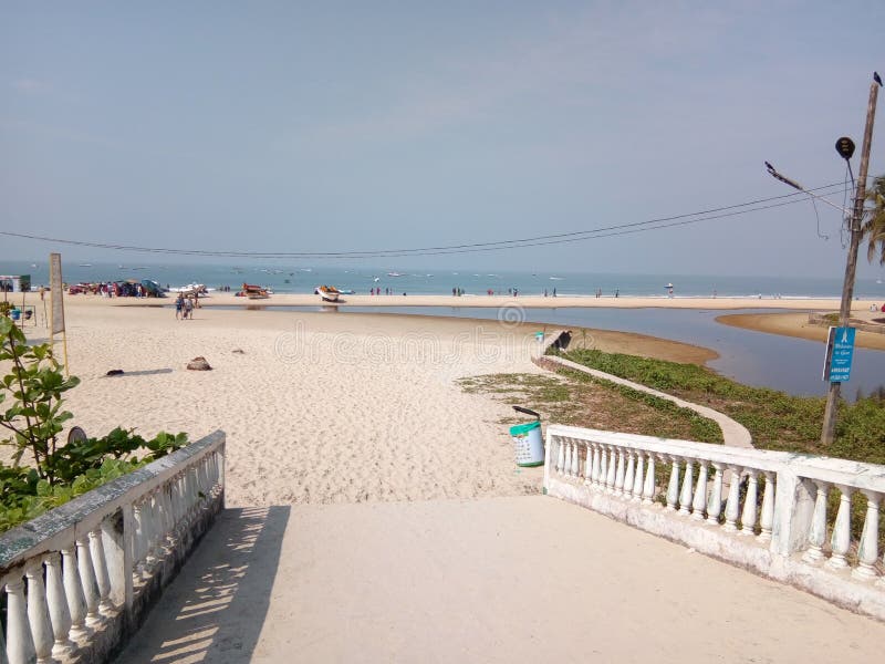 Colva Beach South Goa India Stock Photo - Image of south, india: 125597198