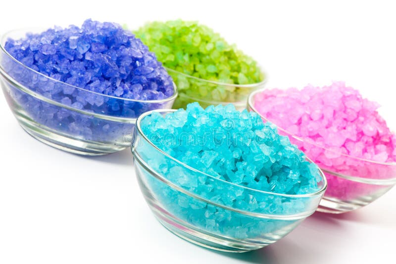 Sea color salt stock photo. Image of macro, object, bowl - 24403258
