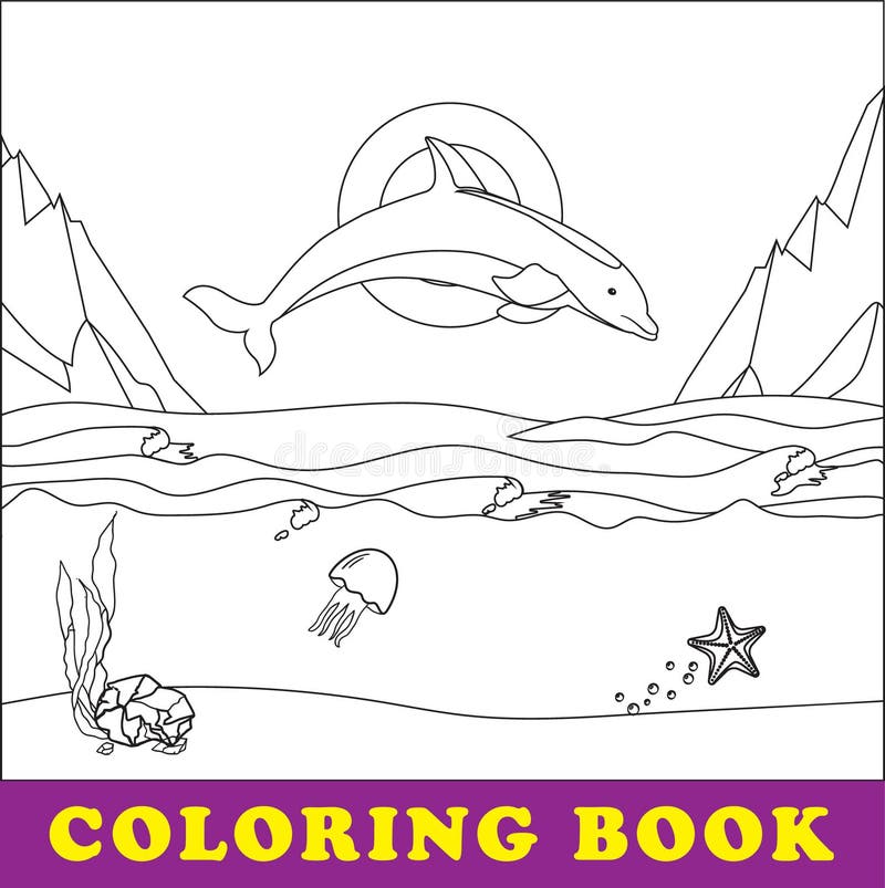 Seascape Coloring Stock Illustrations – 359 Seascape Coloring Stock ...