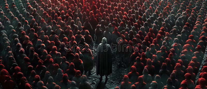 A Sea of Conformity Met by One Defiant Leader Stark Against the ...