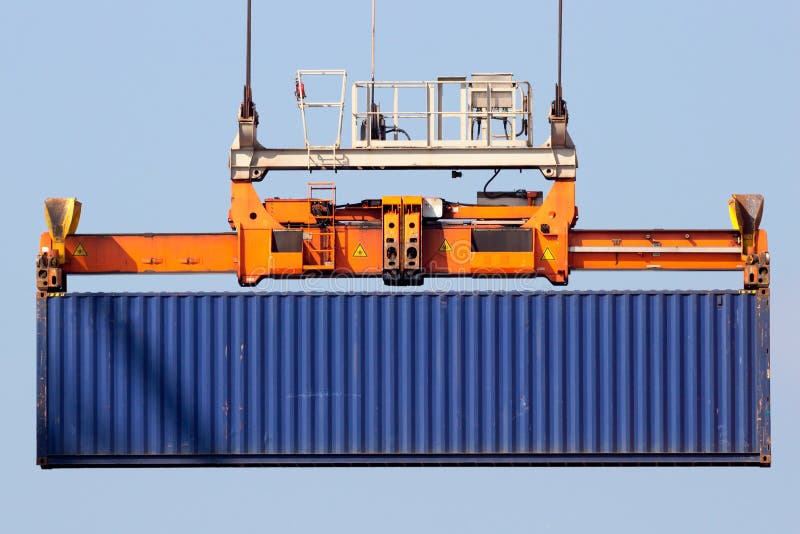 Shipping Container Lifted Stock Photos - Free & Royalty-Free Stock ...