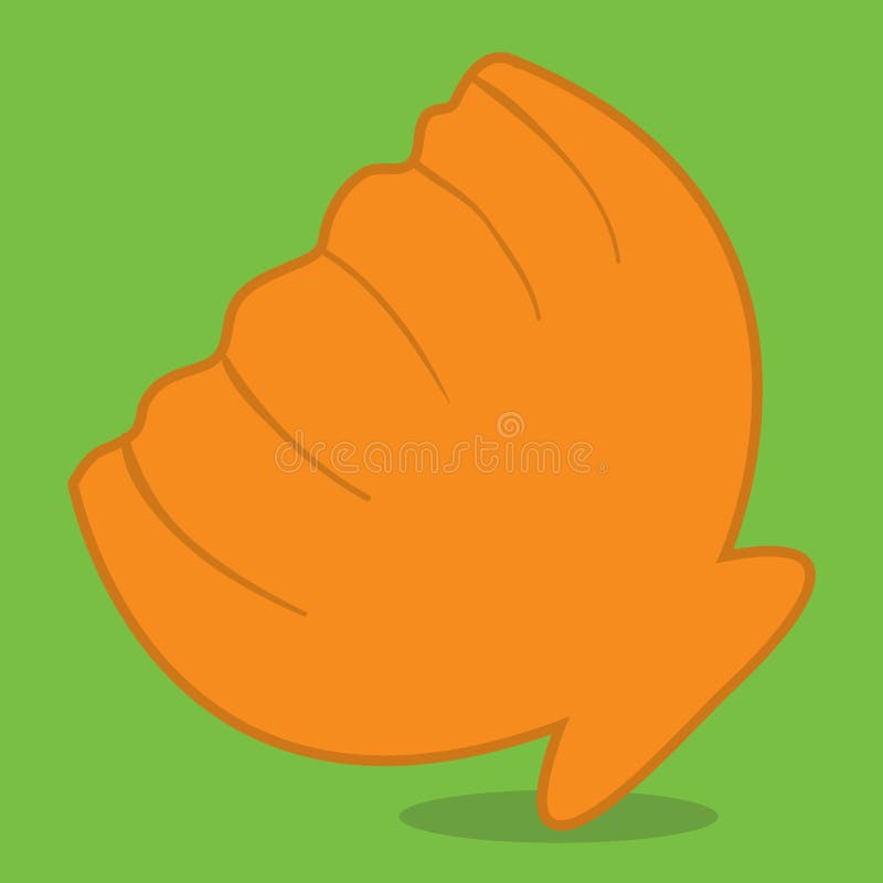 Sea Creatures Shell Orange 18 Stock Vector - Illustration of creatures ...