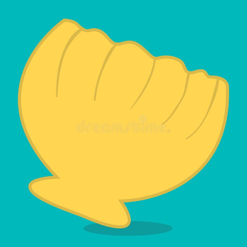 Sea Creatures Shell Yellow 17 Stock Vector - Illustration of vector ...