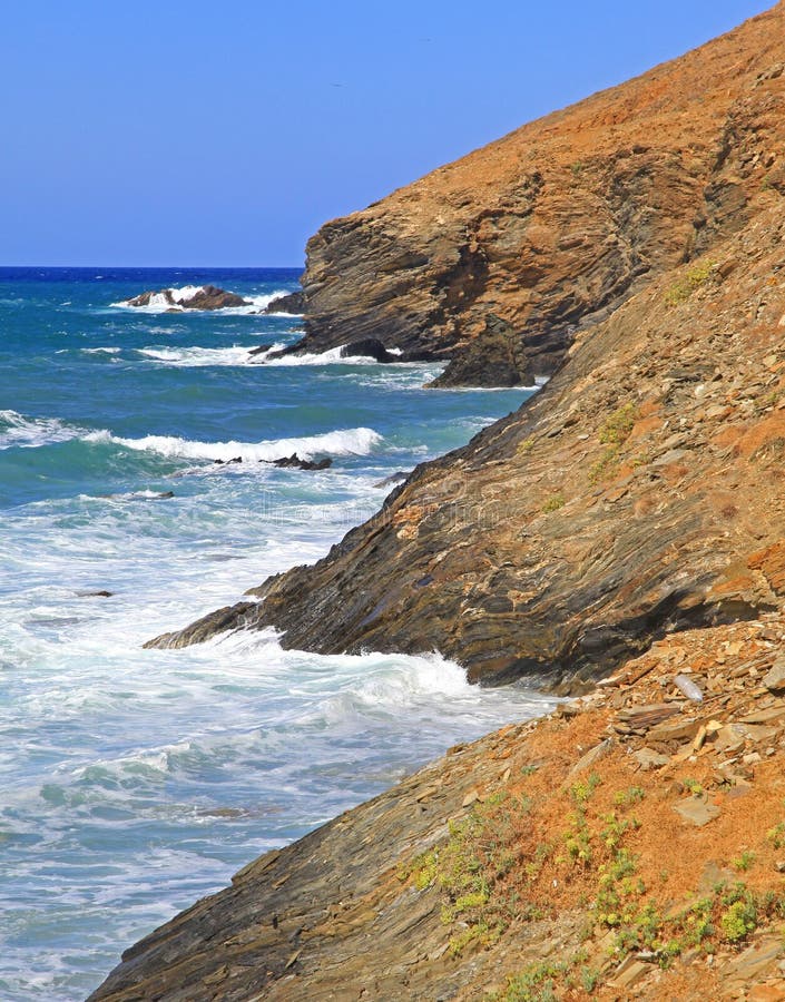 Sea of Crete stock image. Image of island, panormo, village - 33817391