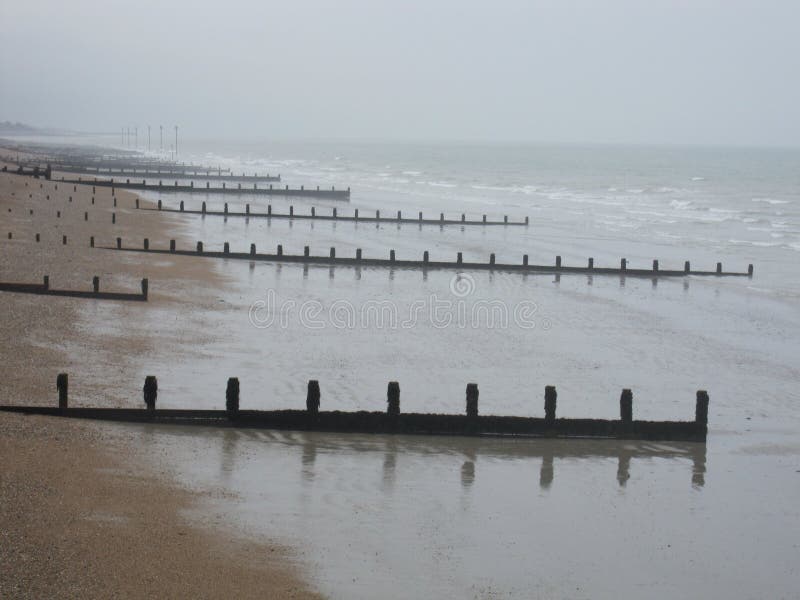 Sea Defences stock photo. Image of beach, eater, defences - 111831272