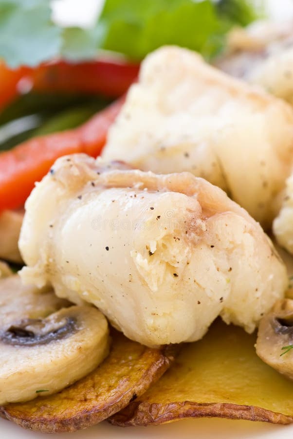 Sea Devil fillet stock image. Image of basil, omega, paprika - 17103887