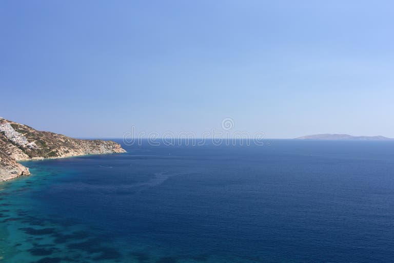 The Sea of Different Colors of Blue Stock Photo - Image of locations ...