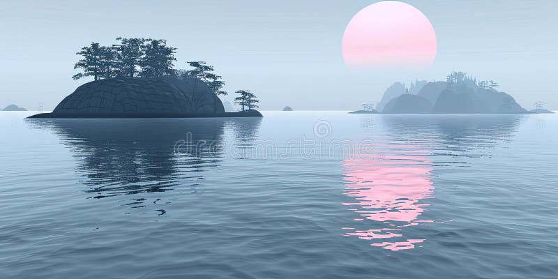 The Sea of Eternal Sunset, Where Each Wave Rises Under the Rays of the ...