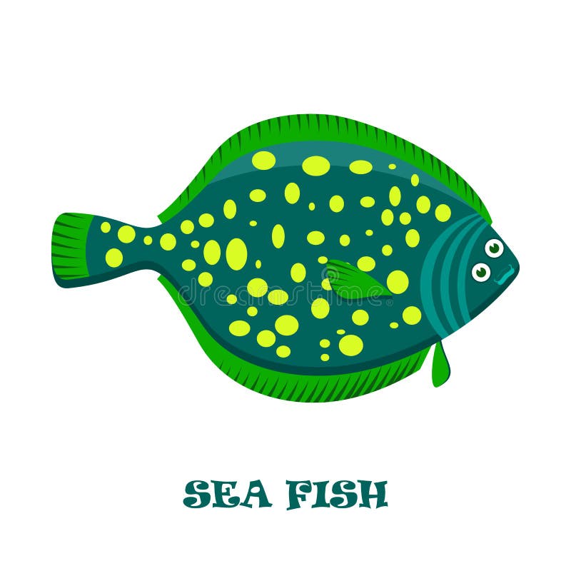 F Fish Color Cartoon and Alphabet for Children To Learning Vector ...