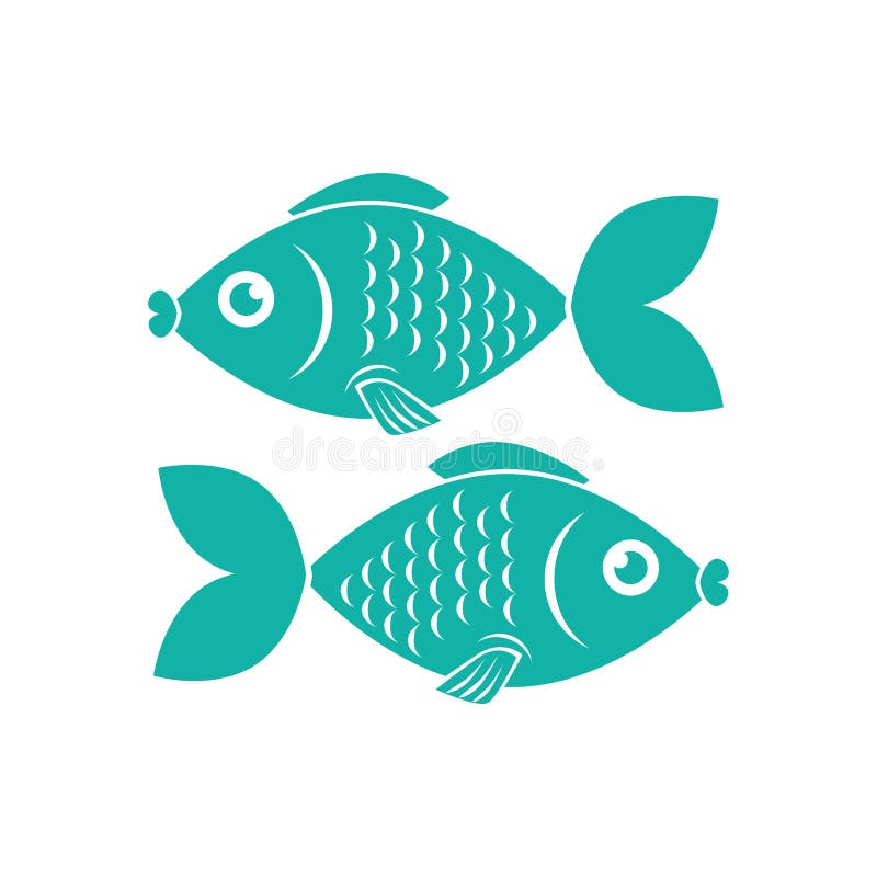 Sea fish emblem icon stock vector. Illustration of fisheries - 86634528