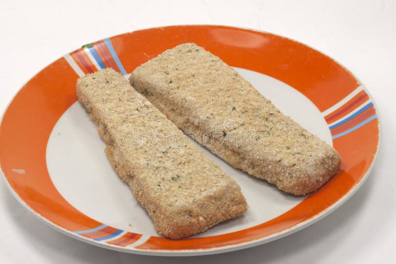Sea Fish Frozen Gratinated Cod Stock Photo - Image of ingredients ...