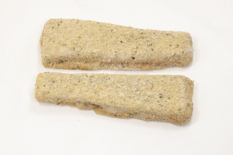 Sea Fish Frozen Gratinated Cod Stock Photo - Image of cooked, fish ...