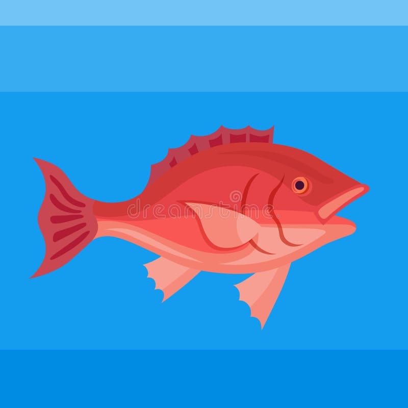 Cartoon Snapper Fish Stock Illustrations – 112 Cartoon Snapper Fish ...