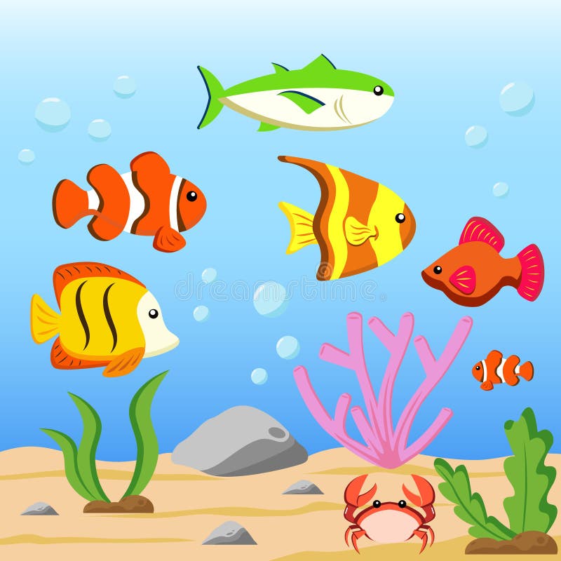 Colourful Fish Stock Illustrations – 8,706 Colourful Fish Stock ...