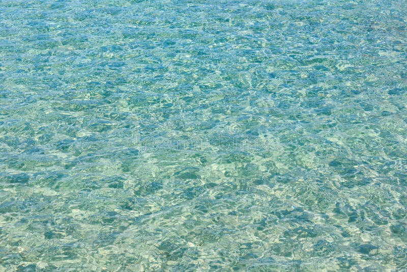 Sea flowing water surface stock photo. Image of azure - 96895262