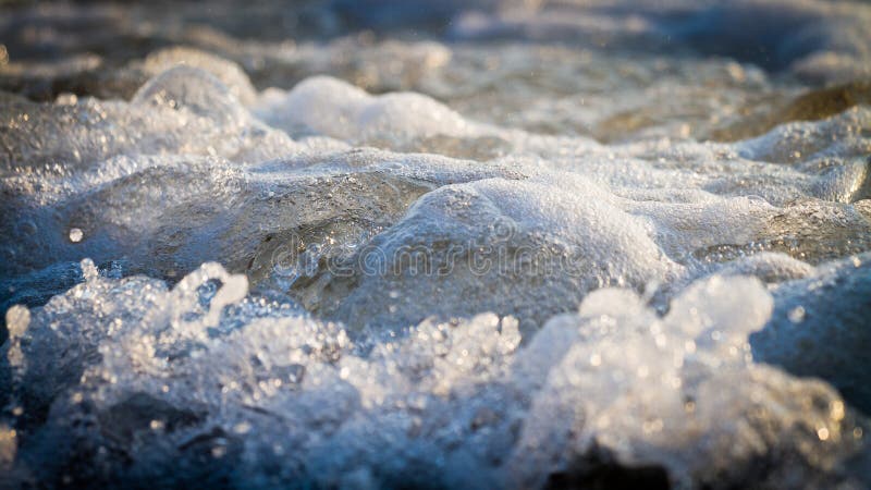 SEA FOAM stock image. Image of splash, underwater, clear - 20839461