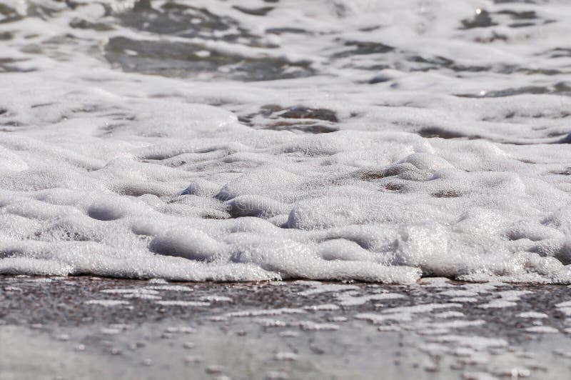 Sea foam stock photo. Image of foam, dynamic, drops, splashed - 97878590