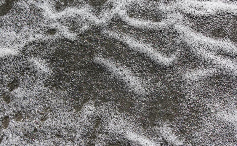 Sea Foam Texture stock image. Image of sand, wash, waves - 27279883