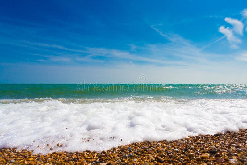 Sea Foam stock photo. Image of side, foam, blue, aqua - 43399920