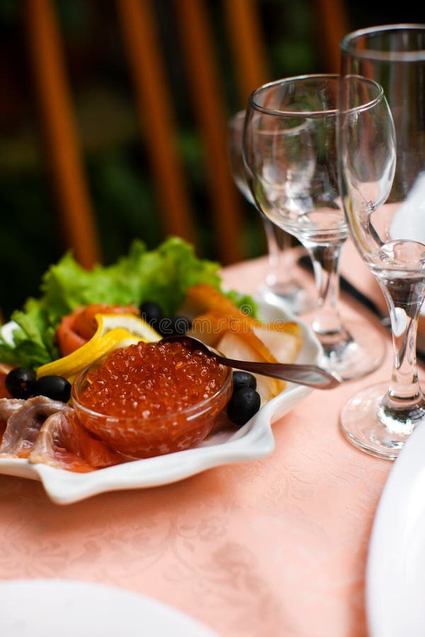Sea Food stock photo. Image of happy, dinner, snack, caviar - 13989316