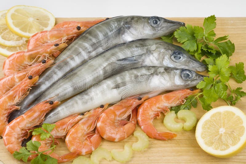 Sea food;fish stock image. Image of isolated, prepared - 18863693
