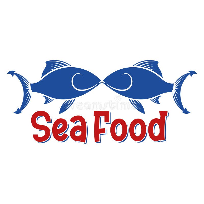 Sea Food Local Food Logo Vector Stock Vector - Illustration of template ...
