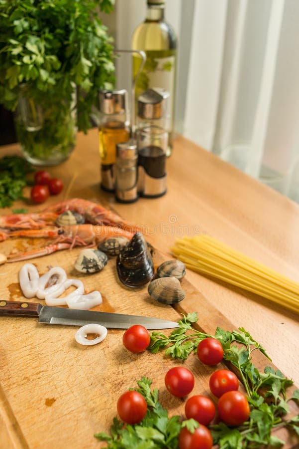 Preparing food stock photo. Image of pasta, lunch, gourmet - 30261766