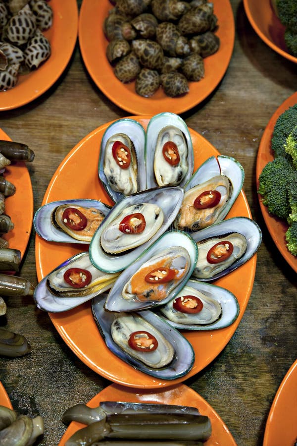 Sea foods stock photo. Image of foods, plate, kong, hong - 22595208